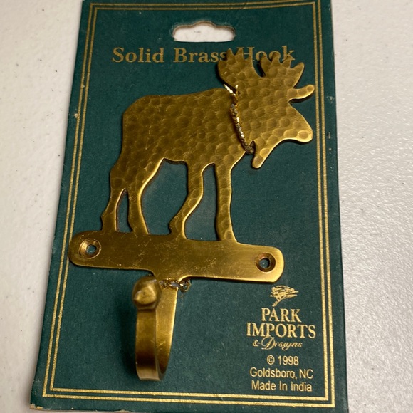 Park Imports & Designs | Accents | Park Imports Designs Solid Brass Hook | Poshmark